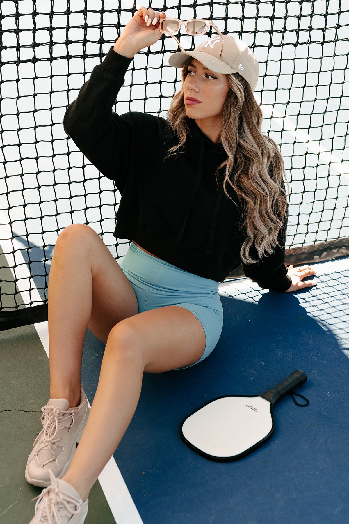 Dale Crop Hoodie (Black) · NanaMacs