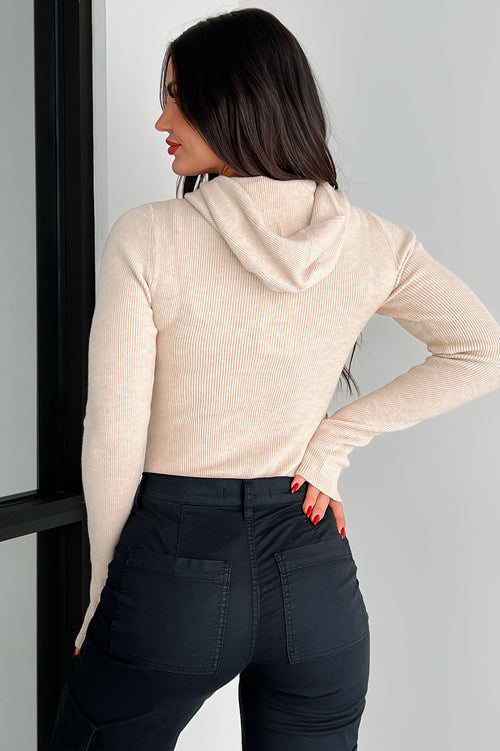 Sayer Hooded Sweater Bodysuit (Vanilla) · NanaMacs