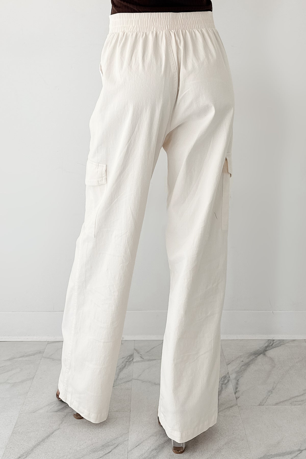 Cool People Only Cargo Pants (Off White) · NanaMacs