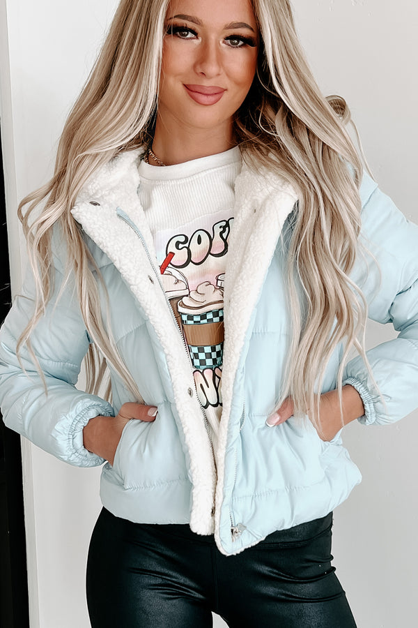 Bundle Up Baby Hooded Puffer Jacket (Light Blue) · NanaMacs