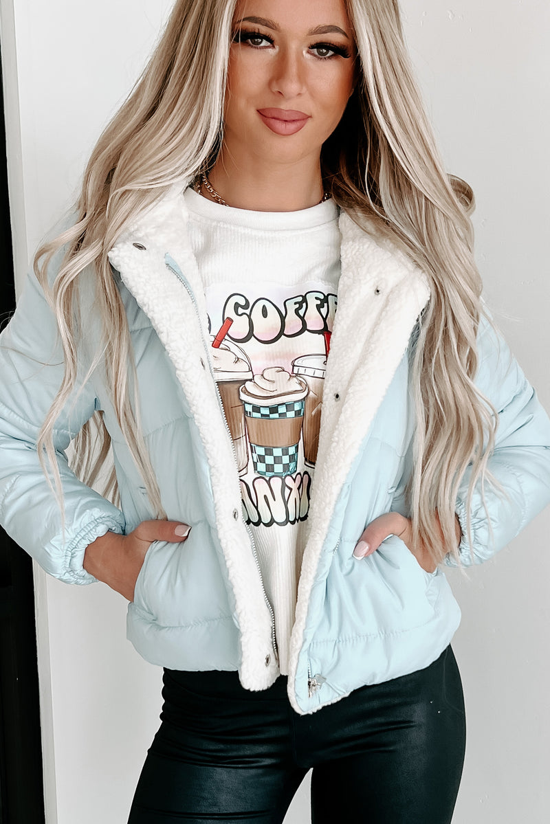 Bundle Up Baby Hooded Puffer Jacket (Light Blue) · NanaMacs